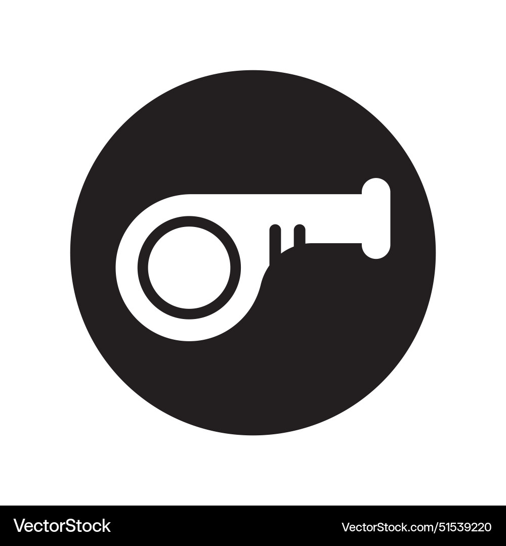 Whistle icon Royalty Free Vector Image - VectorStock