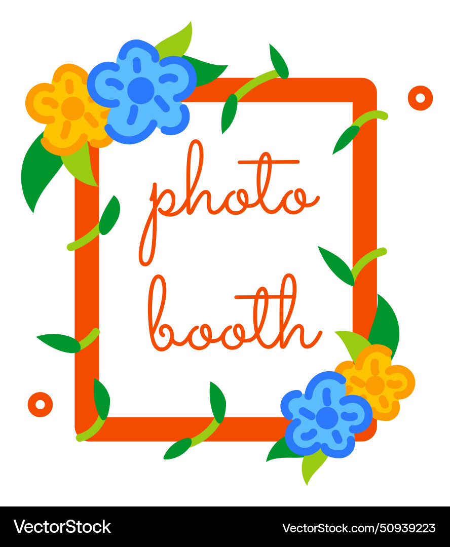 Photo booth Royalty Free Vector Image - VectorStock