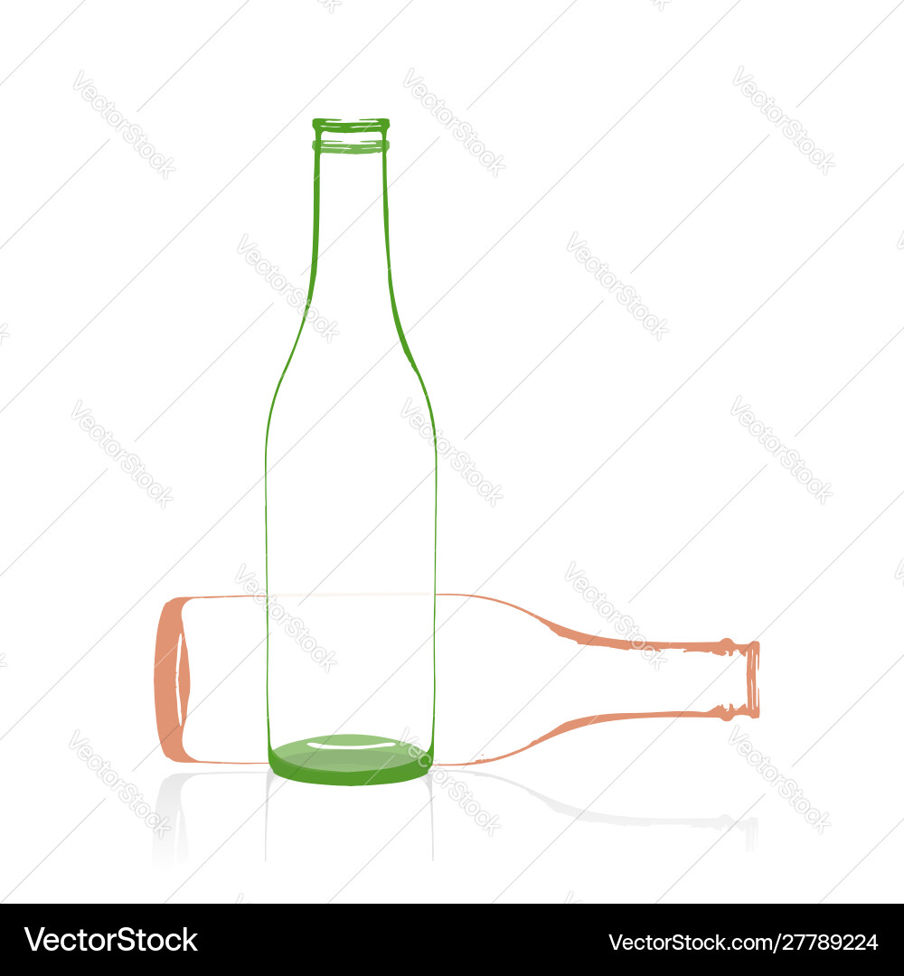 Bottles Royalty Free Vector Image - VectorStock