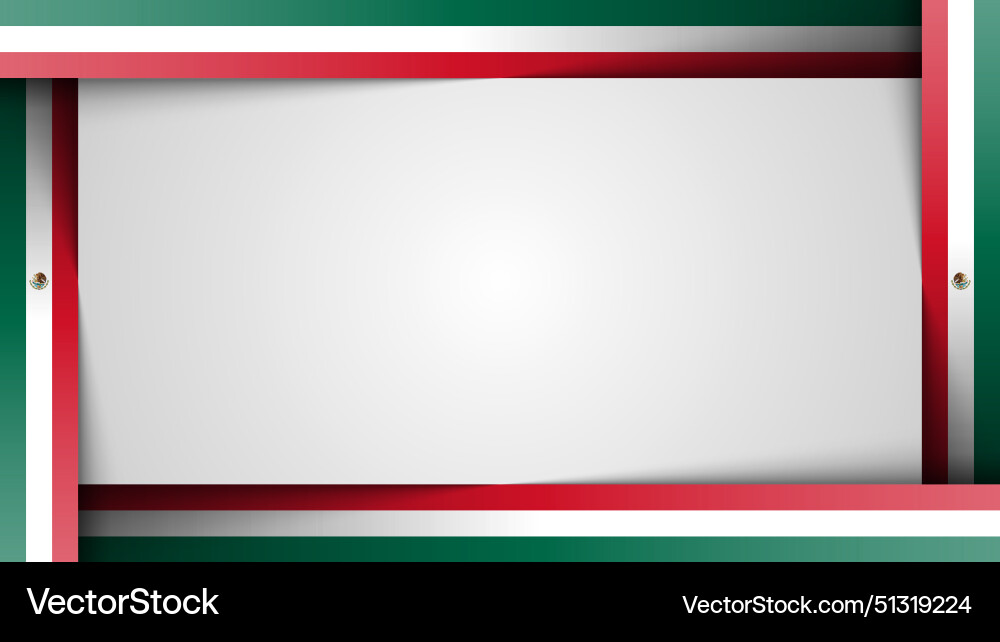 Edge background mexico graphic and label Vector Image