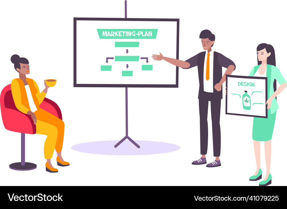 Advertising agency Royalty Free Vector Image - VectorStock