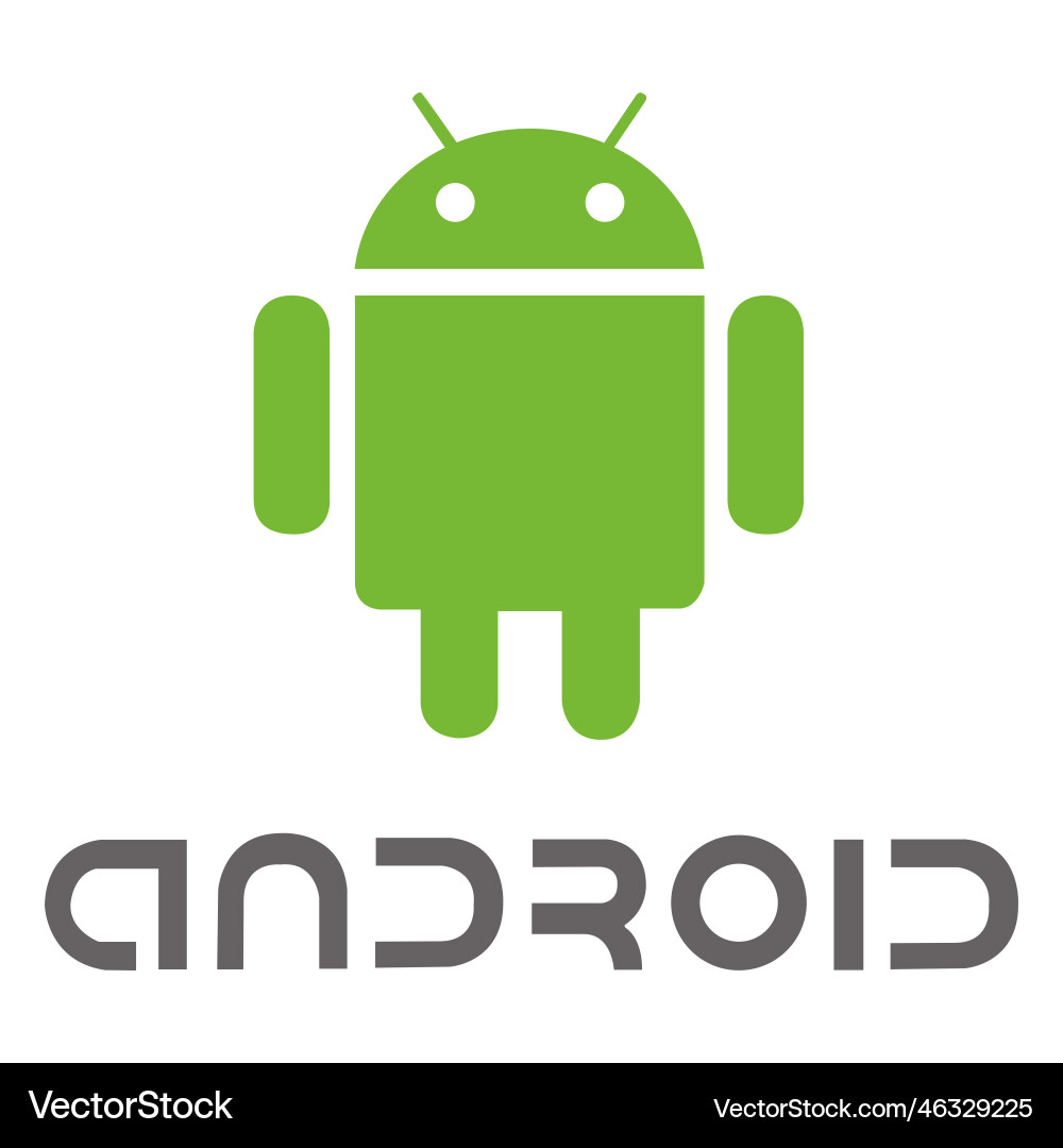 Android logo Royalty Free Vector Image - VectorStock