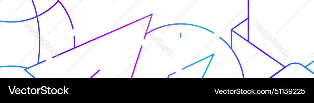 Logistics related horizontal banner or border Vector Image