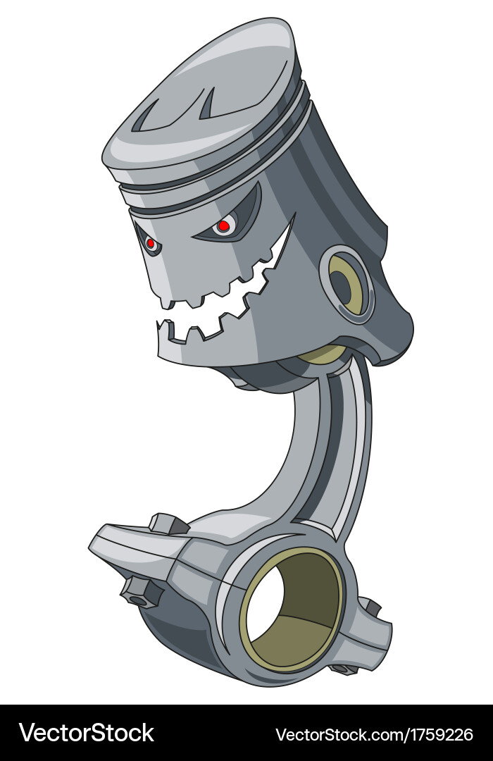 Piston Royalty Free Vector Image - VectorStock