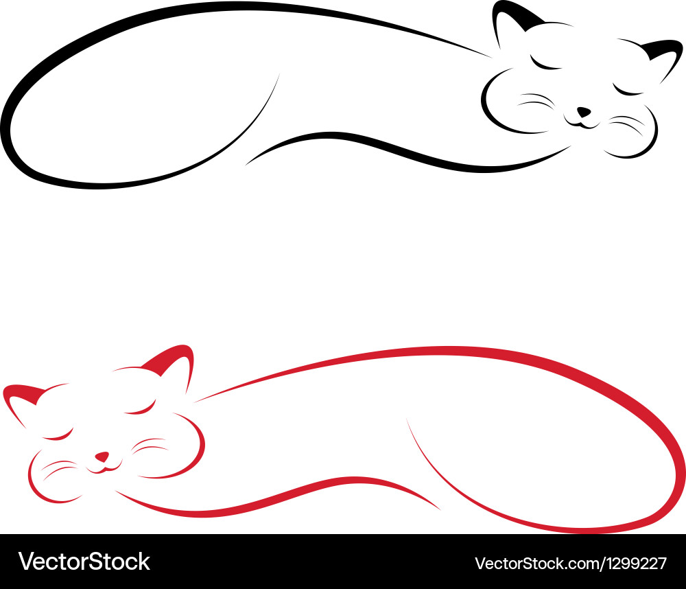 Cat Royalty Free Vector Image - VectorStock