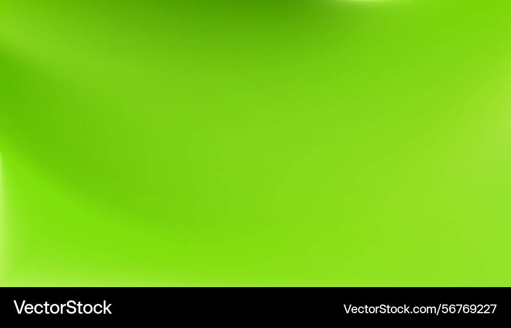 Lime green background bright smooth aesthetic bg Vector Image