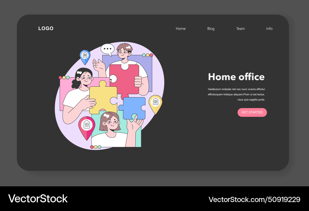 Community connection concept flat Royalty Free Vector Image Community connection concept flat Royalty Free Vector Image