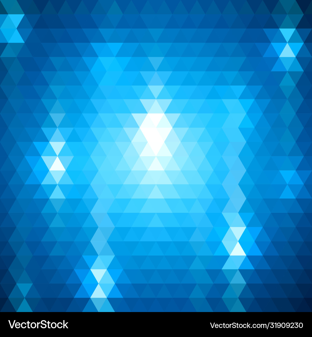 Abstract blue shiny background Royalty Free Vector Image