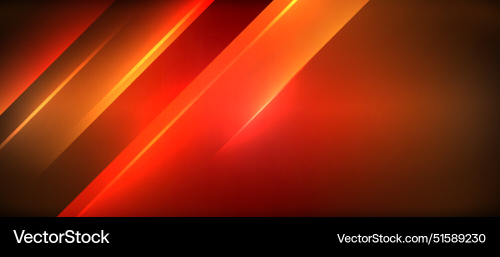 Neon dynamic diagonal light rays background Vector Image