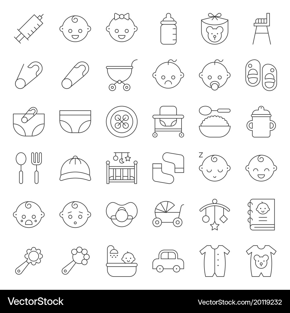 Cot Outline Vector Images (over 1,600)