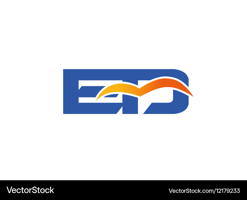 Ed logo Royalty Free Vector Image - VectorStock