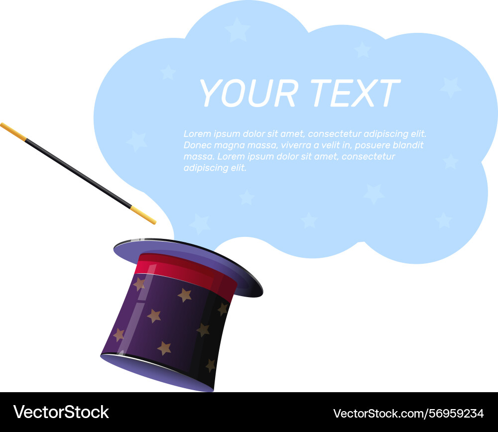 Border Template with Magician Vector Images (60)