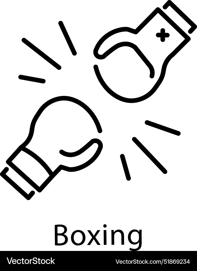 Boxing Royalty Free Vector Image - VectorStock