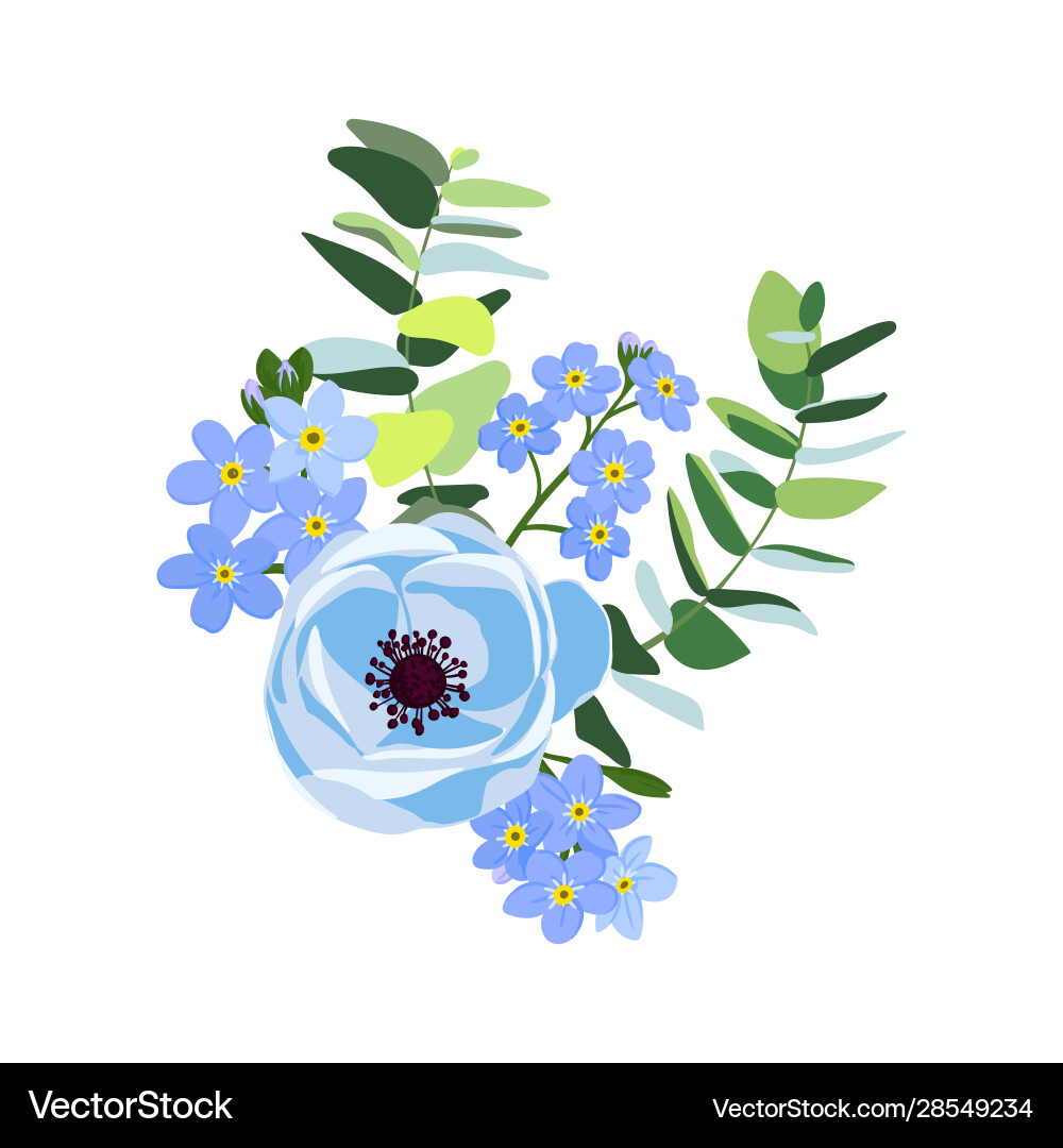 Drawing flowers Royalty Free Vector Image - VectorStock