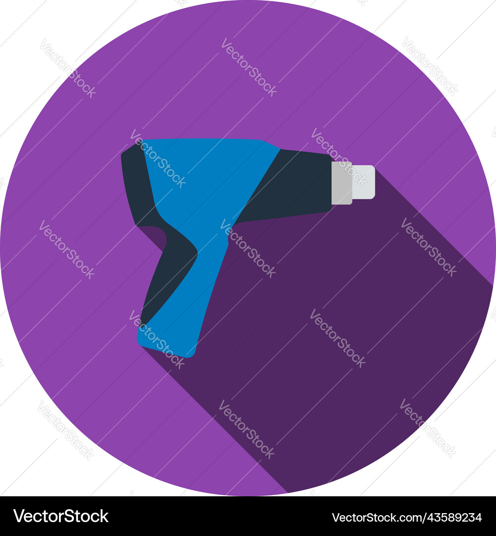 Electric industrial dryer icon Royalty Free Vector Image