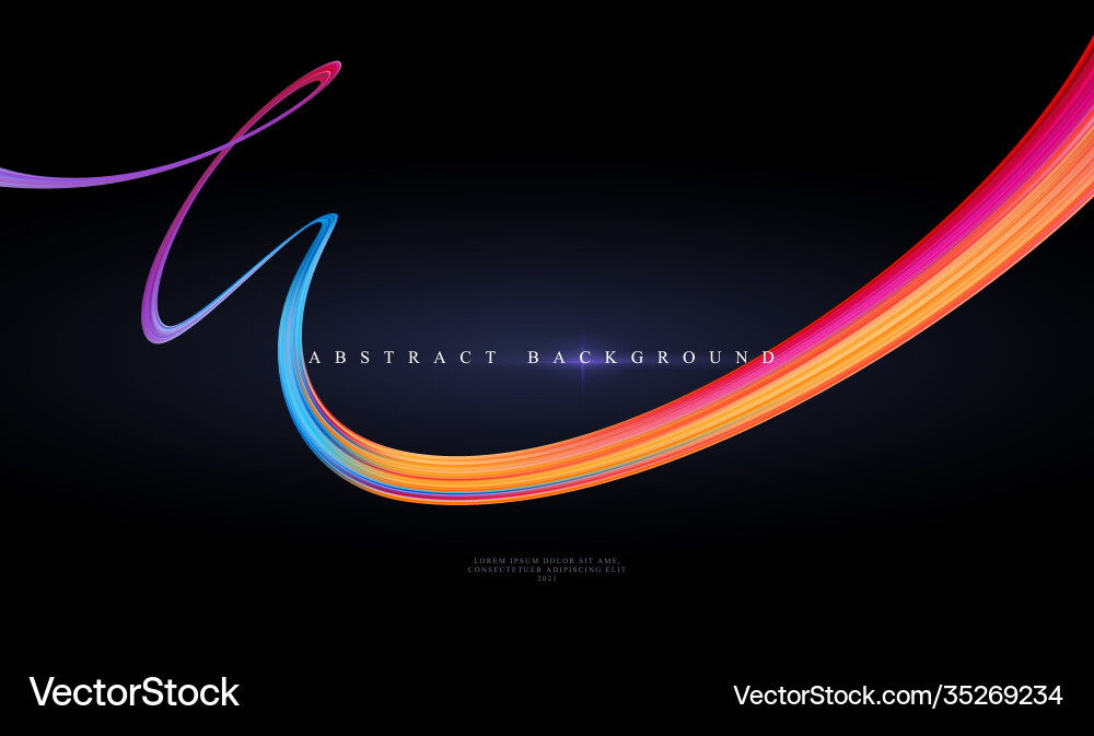 Modern trending abstract black background Vector Image