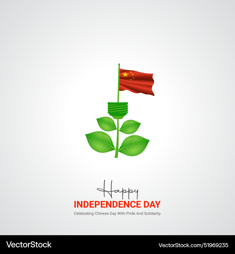 China independence day Royalty Free Vector Image