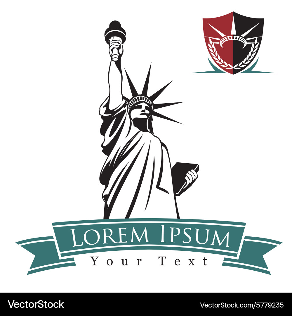 Statue of liberty 1 Royalty Free Vector Image - VectorStock