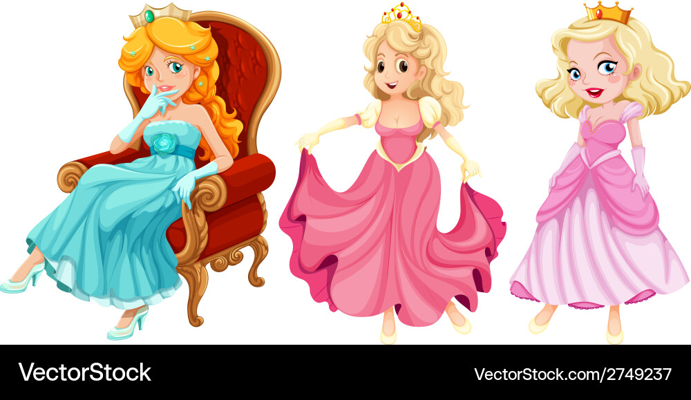 Princess Royalty Free Vector Image - VectorStock