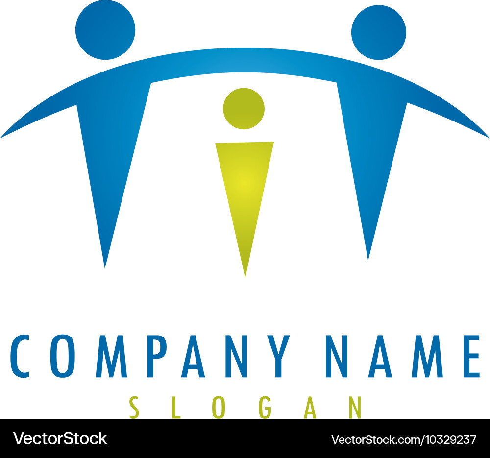 Protective parents Royalty Free Vector Image - VectorStock