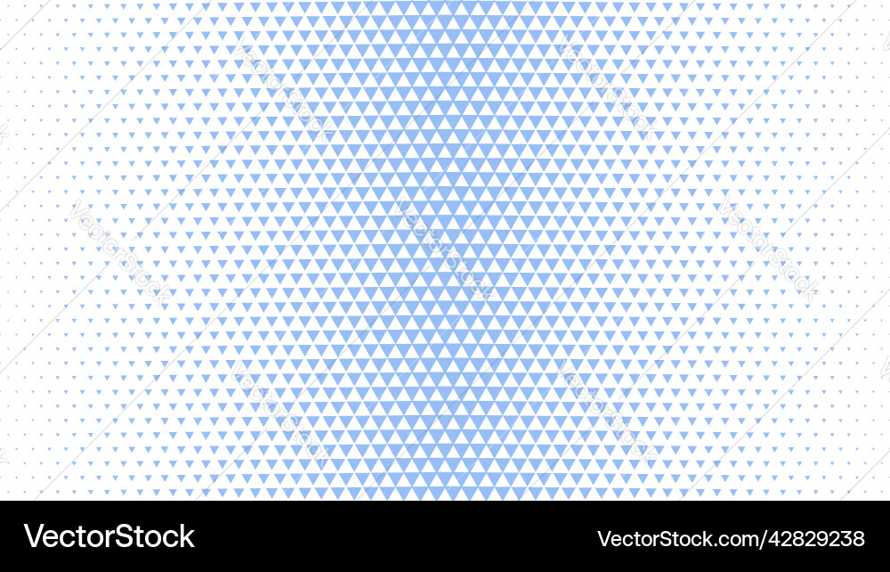 Triangles half tone geometric pattern subtle Vector Image