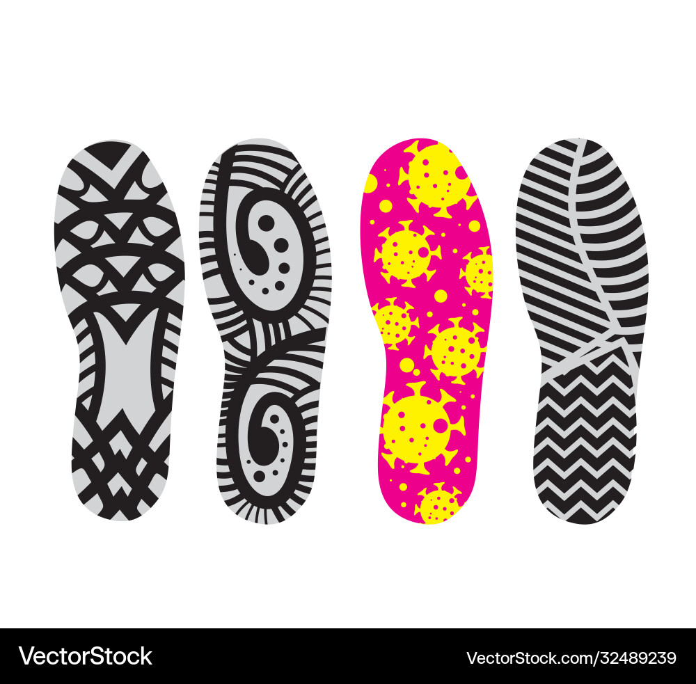 Shoe sole Royalty Free Vector Image - VectorStock