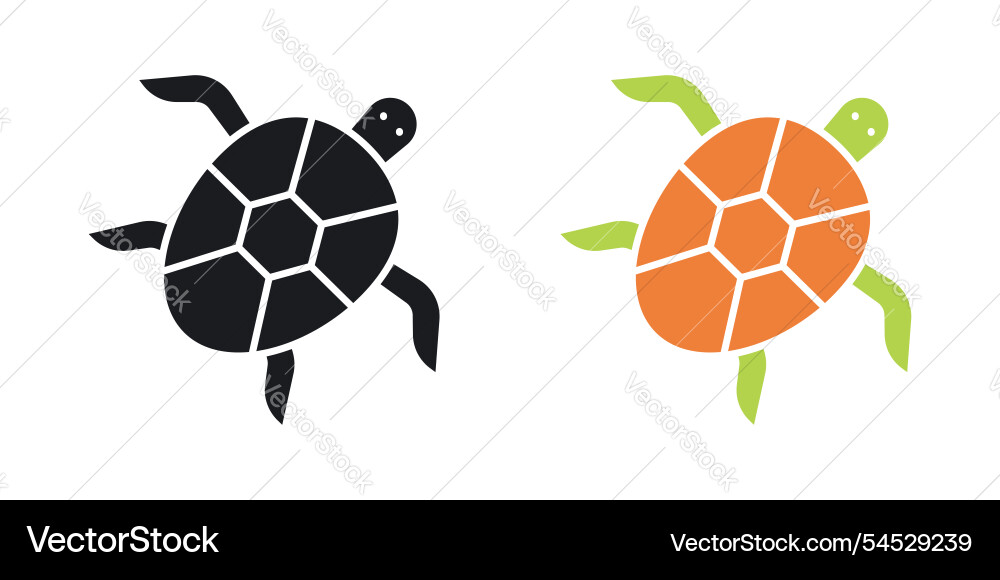 Turtle icon Royalty Free Vector Image - VectorStock