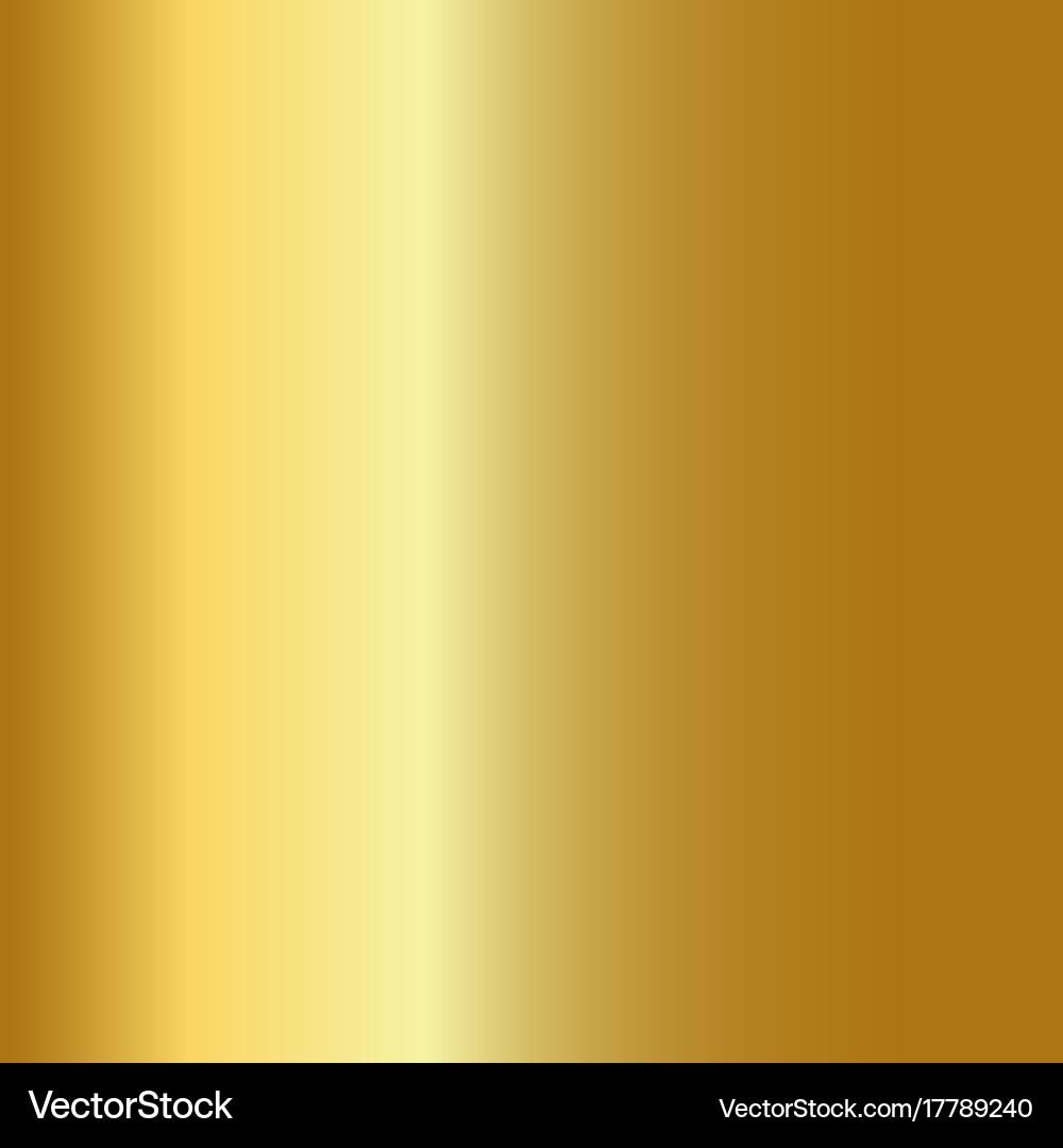 Gold gradient Royalty Free Vector Image - VectorStock