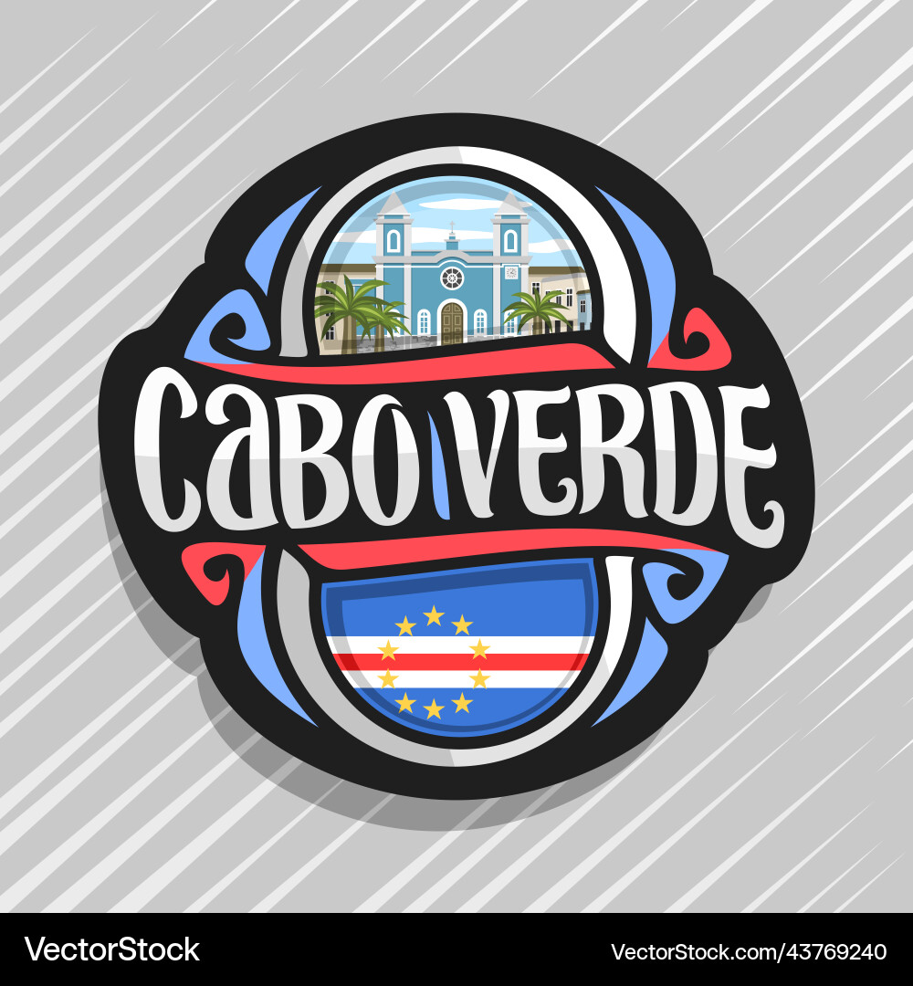 Logo for cabo verde Royalty Free Vector Image - VectorStock