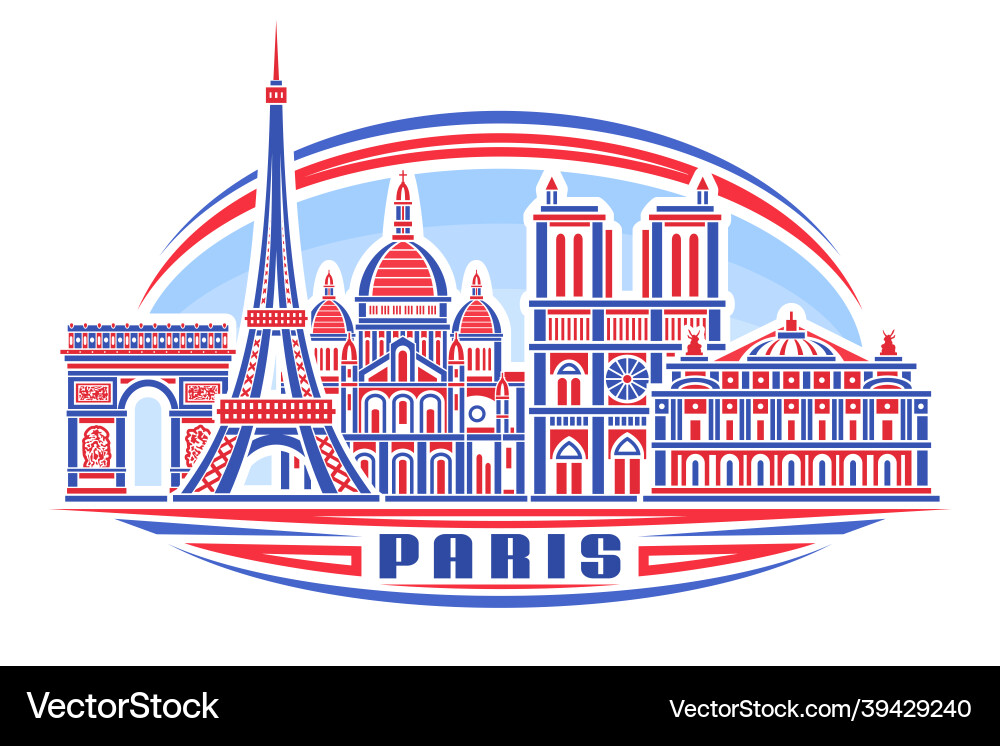 Paris Royalty Free Vector Image - VectorStock