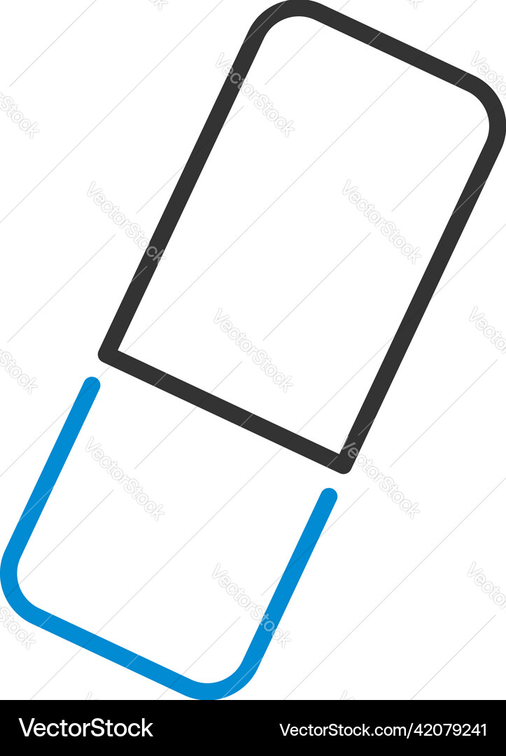 Eraser icon Royalty Free Vector Image - VectorStock