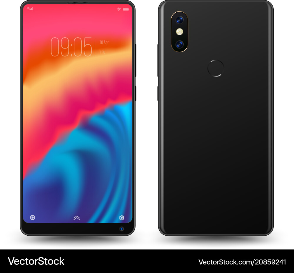 Smartphone mockup Royalty Free Vector Image - VectorStock