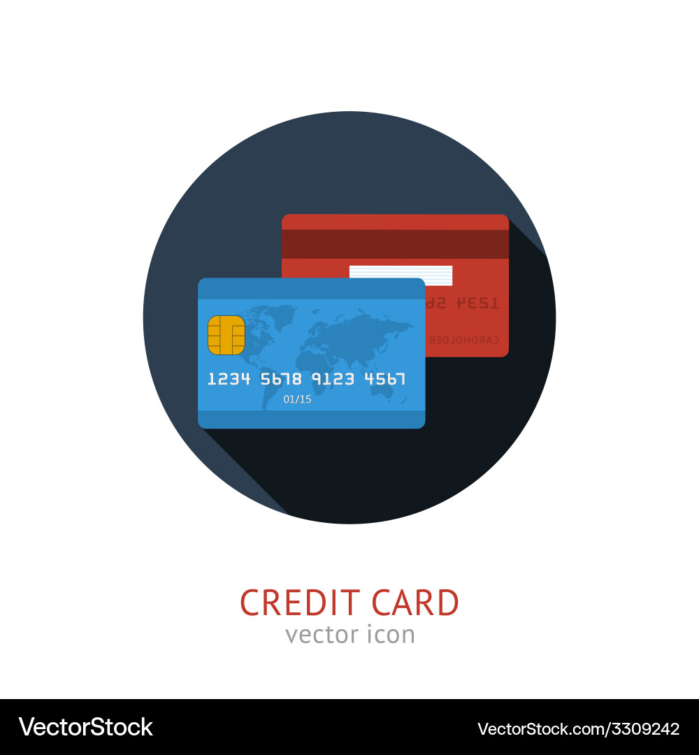 Credit card Royalty Free Vector Image - VectorStock