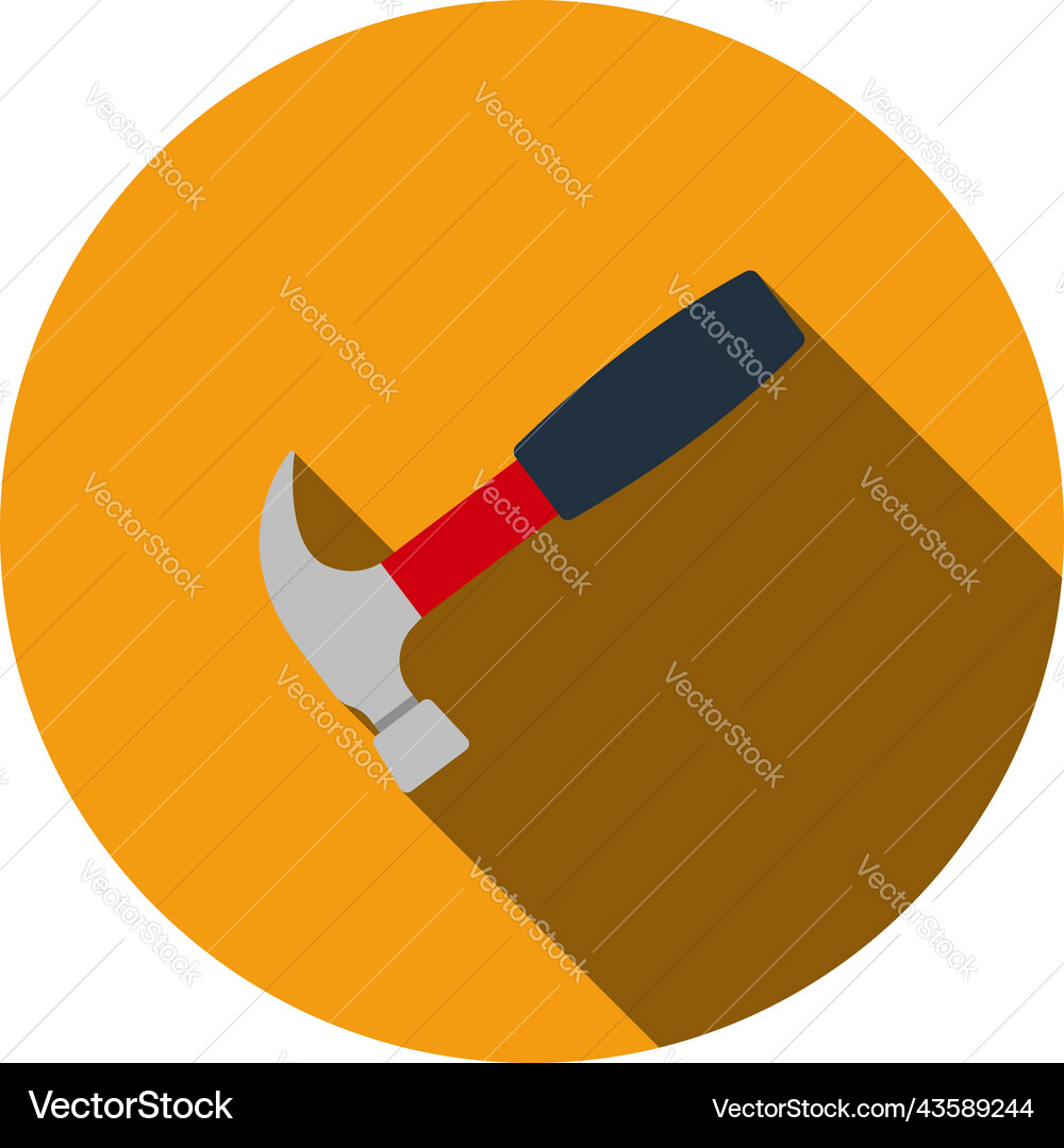 Hammer icon Royalty Free Vector Image - VectorStock