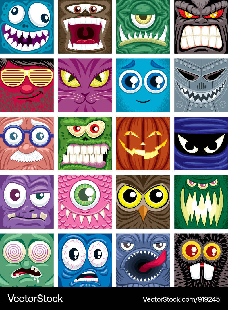 Square Cartoon Vector Images (over 84,000)