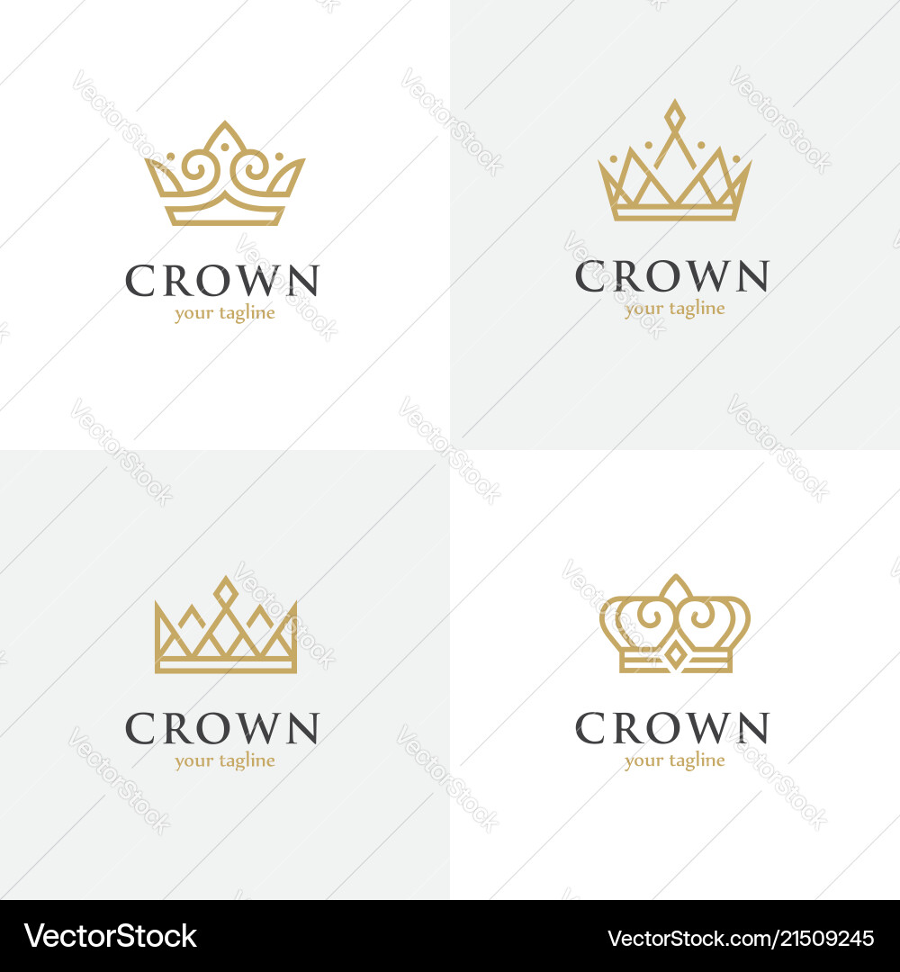 Geometric Crown Vector Images (over 36,000)