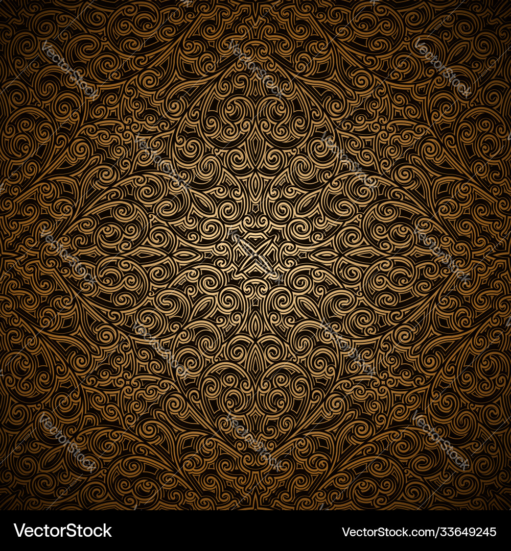 Vintage gold background Royalty Free Vector Image