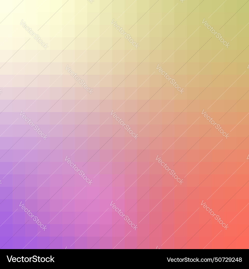 Gradient background in pixel style abstract Vector Image