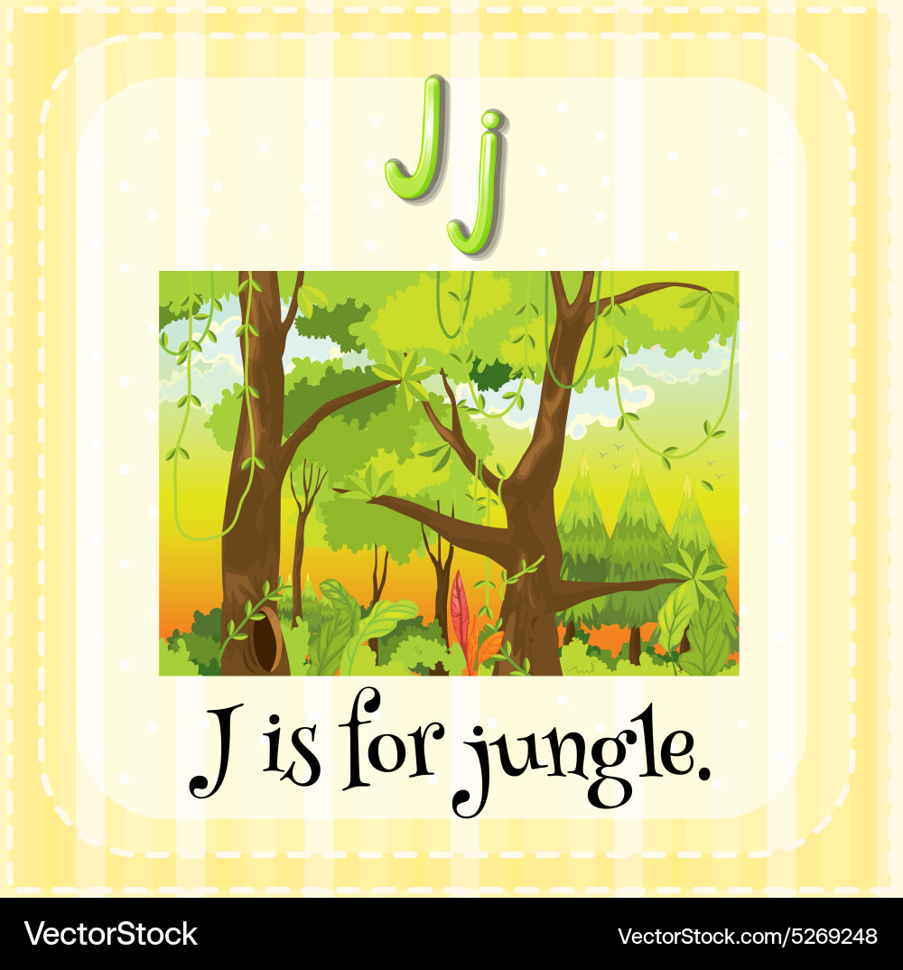 Jungle Royalty Free Vector Image - VectorStock