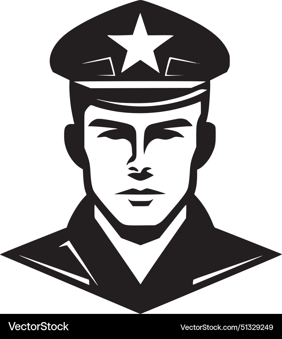 Army - minimalist and simple silhouette Royalty Free Vector