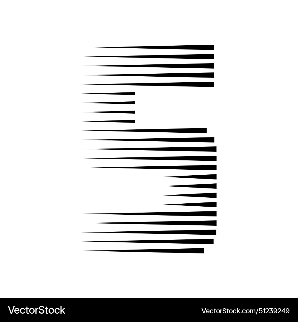 S letter lines logo icon Royalty Free Vector Image