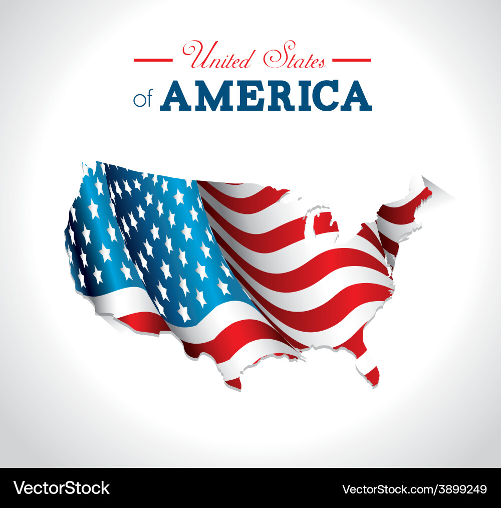 Usa design Royalty Free Vector Image - VectorStock