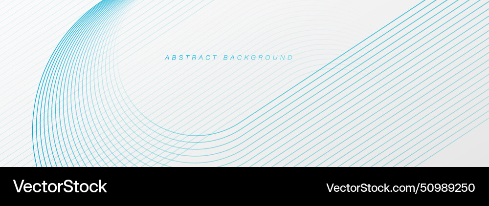 Abstract white background with blue lines Vector Image