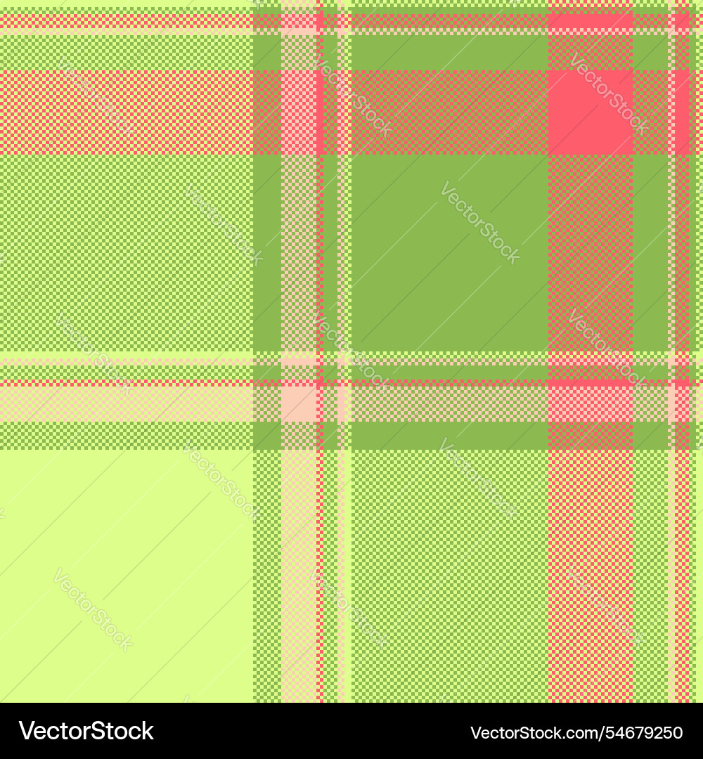 Cut out tartan texture fabric handkerchief Vector Image