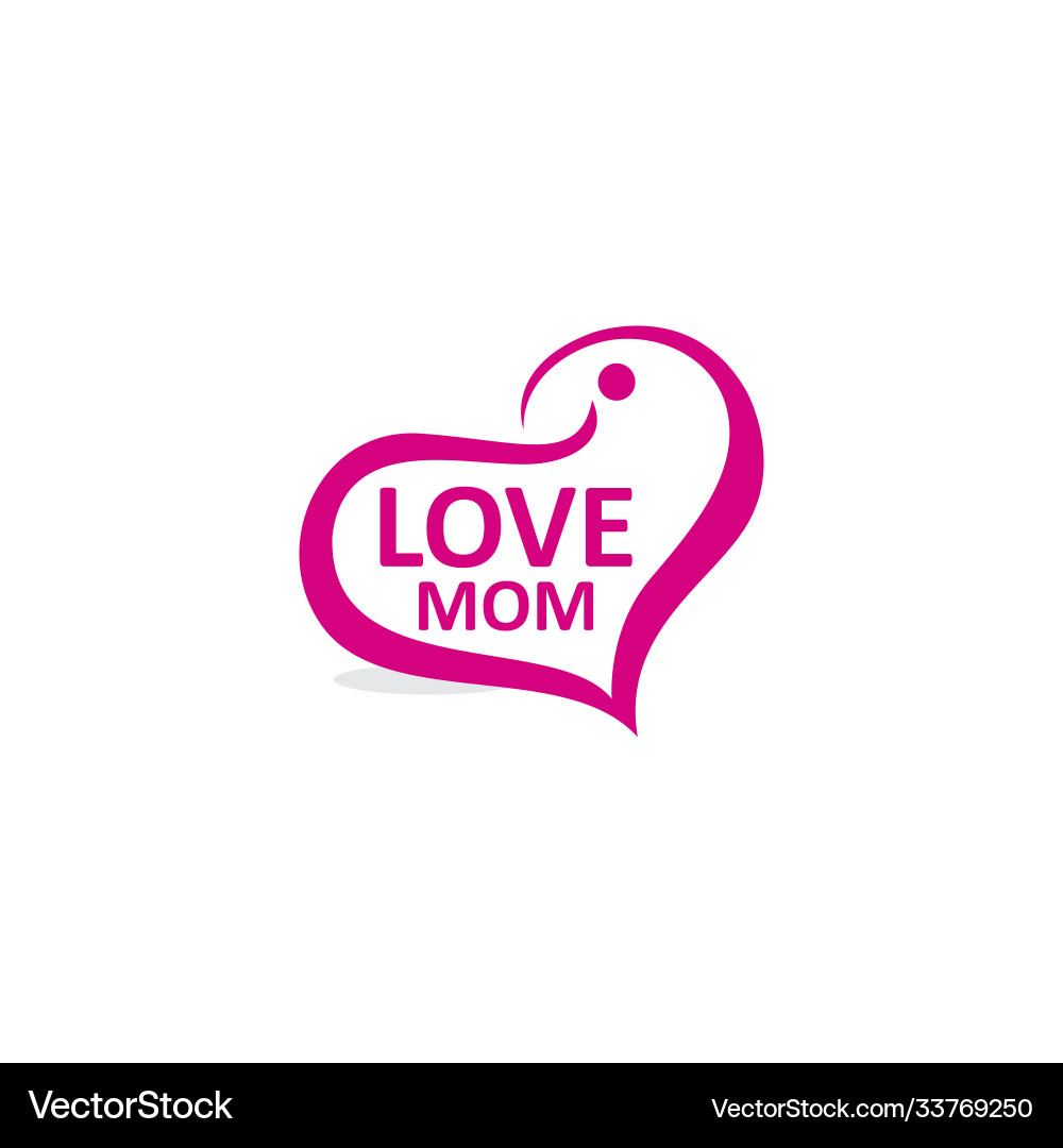 Mama Love Logo Logo Mom Hi Res Stock Photography And Images Alamy