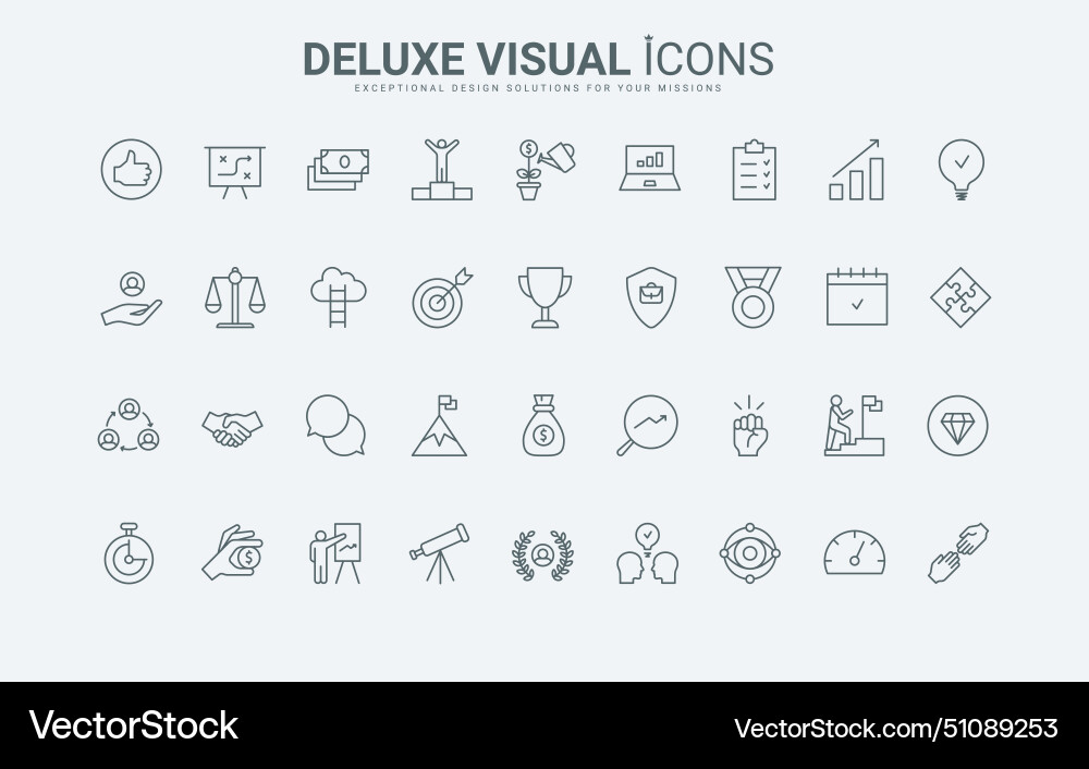 Business motivation and support plan management Vector Image