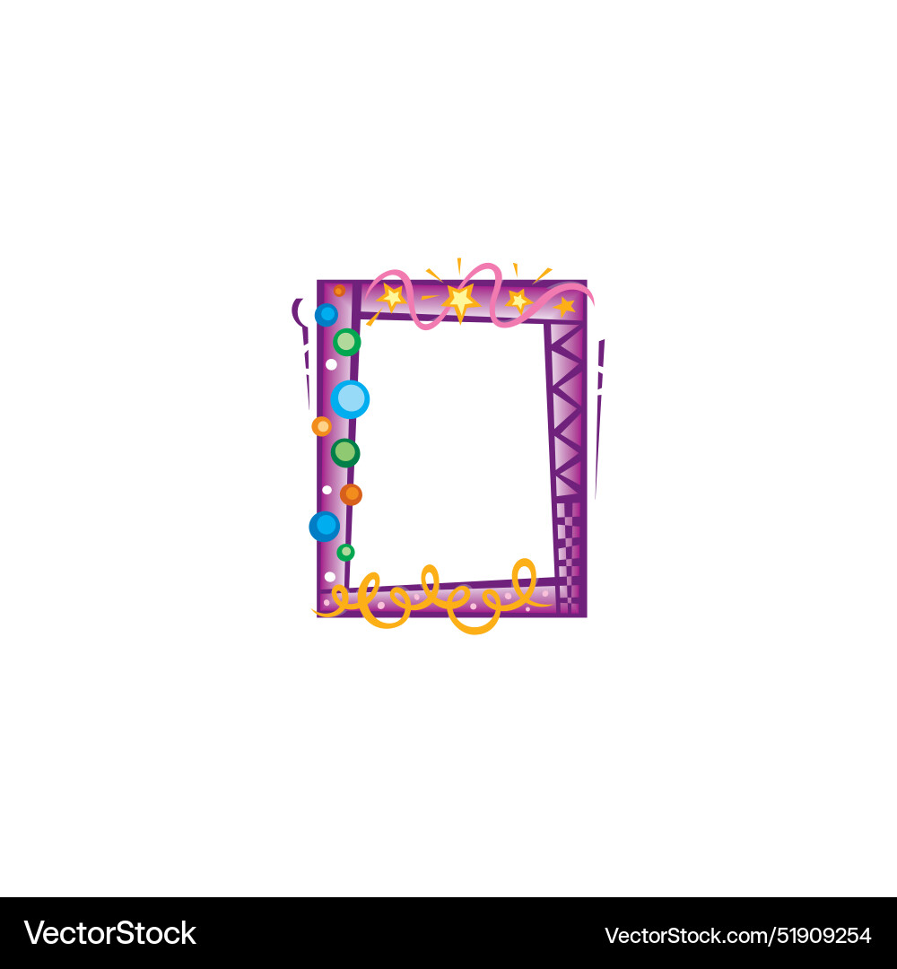 Colorful and decorated frames are perfect Vector Image