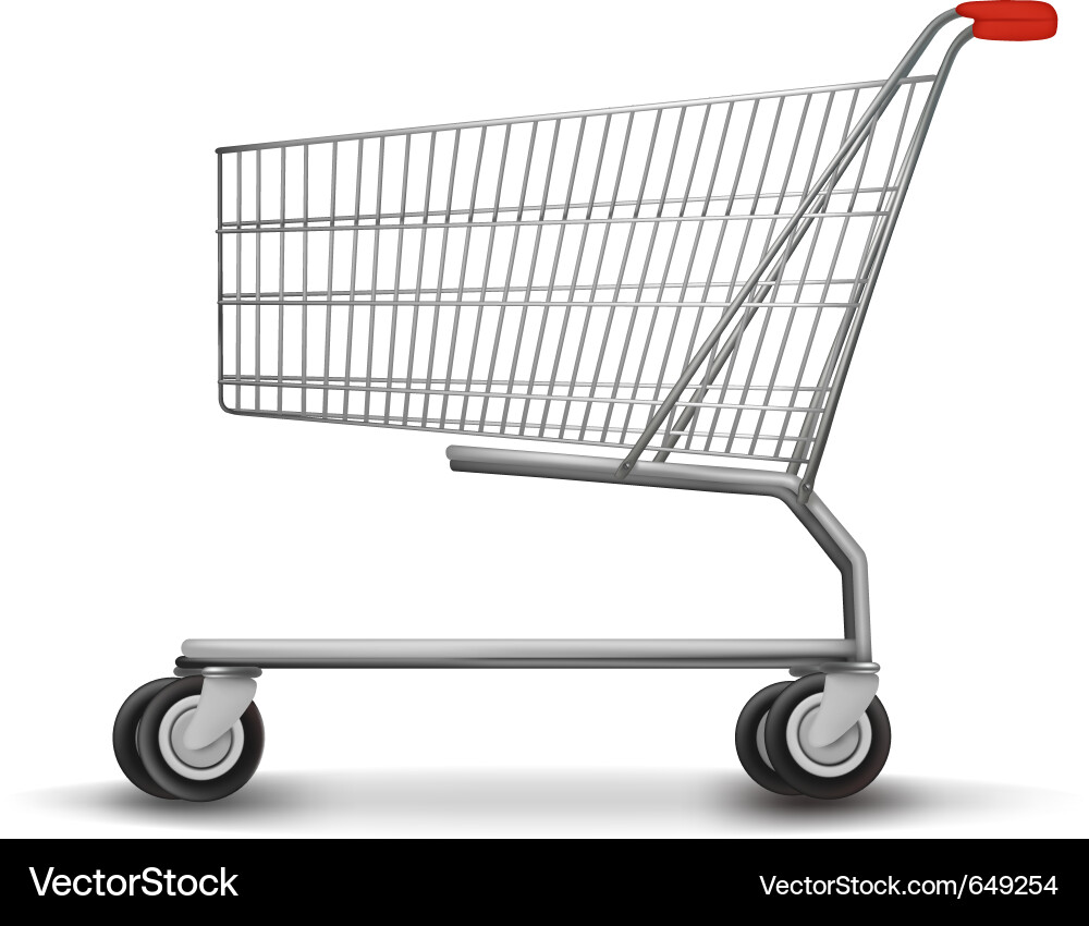Shopping cart Royalty Free Vector Image - VectorStock