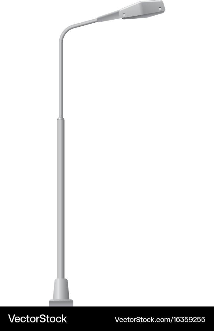 Street city lamp Royalty Free Vector Image - VectorStock