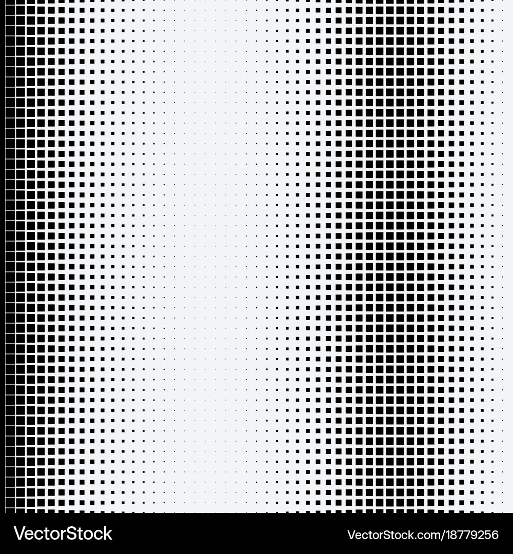 Halftone dots on white background Royalty Free Vector Image